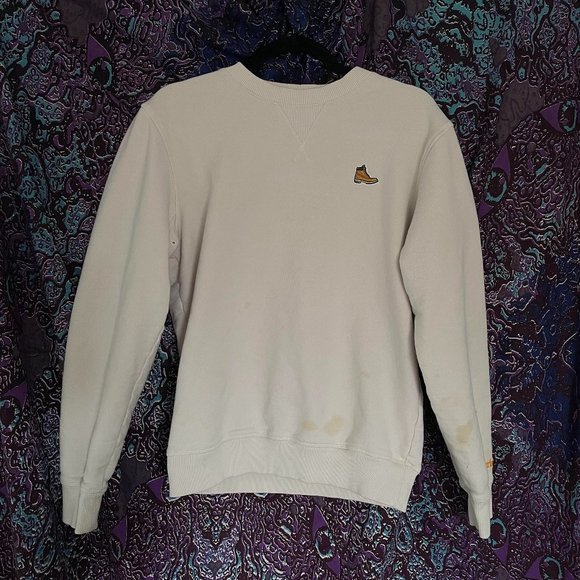 Timberland | Sweaters | Timberland Boot Logo Sweatshirt | Poshmark